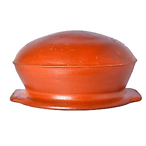Indian best traditional cookware earthenware| Handmade Pottery Clay Pots/ Earthen Cookware for Cooking and Serving- Handi Small Size-Organic-Pre-Seasoned-Natural Red- 2 Liter with Lid