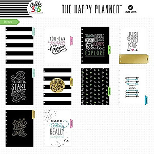 Me and My Big Ideas PLNR-22 Create 365 The Happy Planner, Sugar and Type, Jul 2016 - Dec 2017