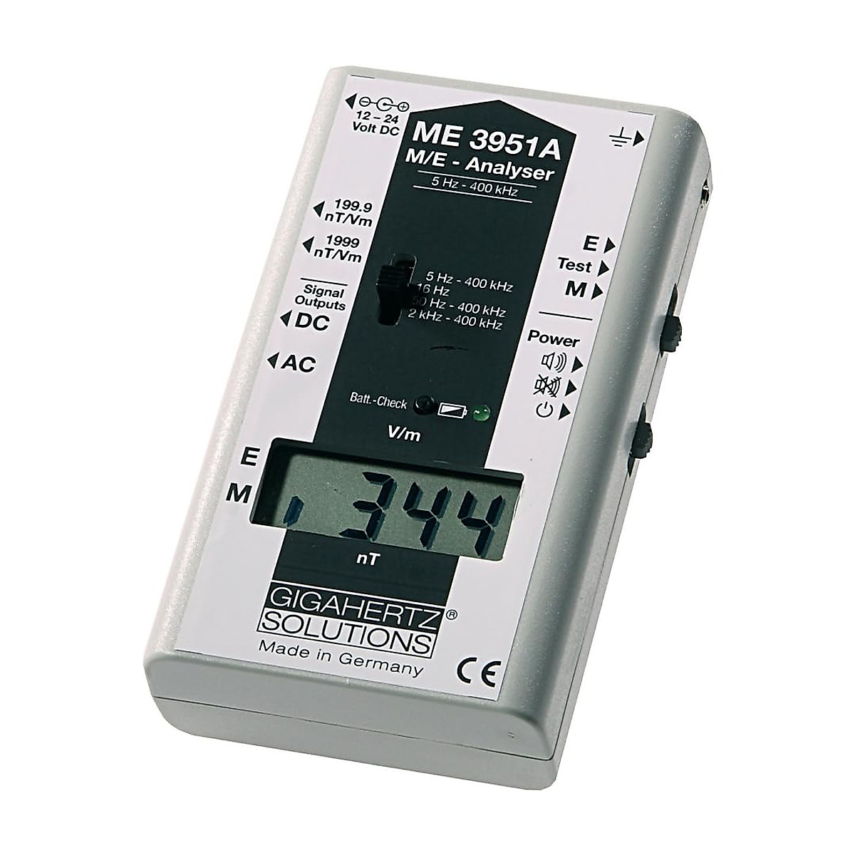 GIGAHERTZ SOLUTIONS 3951 A ME 3951A Low Frequency (NF) Electrosmog Meter, ME 3951 A