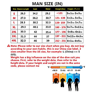 Ultra Stretch 5Mm Neoprene Wetsuit, Winter Warm Front Zip Full Body Diving Suit for Men Women-Snorkeling Scuba Diving Swimming Surfing,Men,XXL