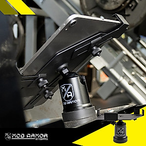 Mob Armor Tab Mount Maxx Magnetic Tablet Mount - Universal Tablet Holder with Magnetic Base for 7"-13" Tablets - Includes Adhesive Mounting Disc - Ideal for Trucks, Cars and More - Console Accessories