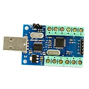 USB 10-Channel 12Bit AD Data Collection Module STM32 UART communication ADC Module