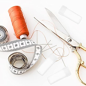 50Pcs Sewing Needles Storage Tube Transparent Plastic Needle Storage Container Embroidery Sewing Needle Case Toothpick Holder for DIY Craft Needlework Tool