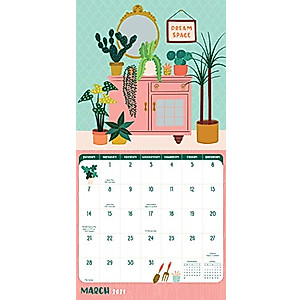 Crazy Plant Lady Mini Wall Calendar 2021