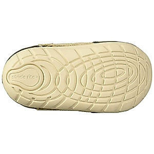 Stride Rite baby boys Soft Motion Rhett Athletic Sneaker, Tan, 5 Wide Toddler US