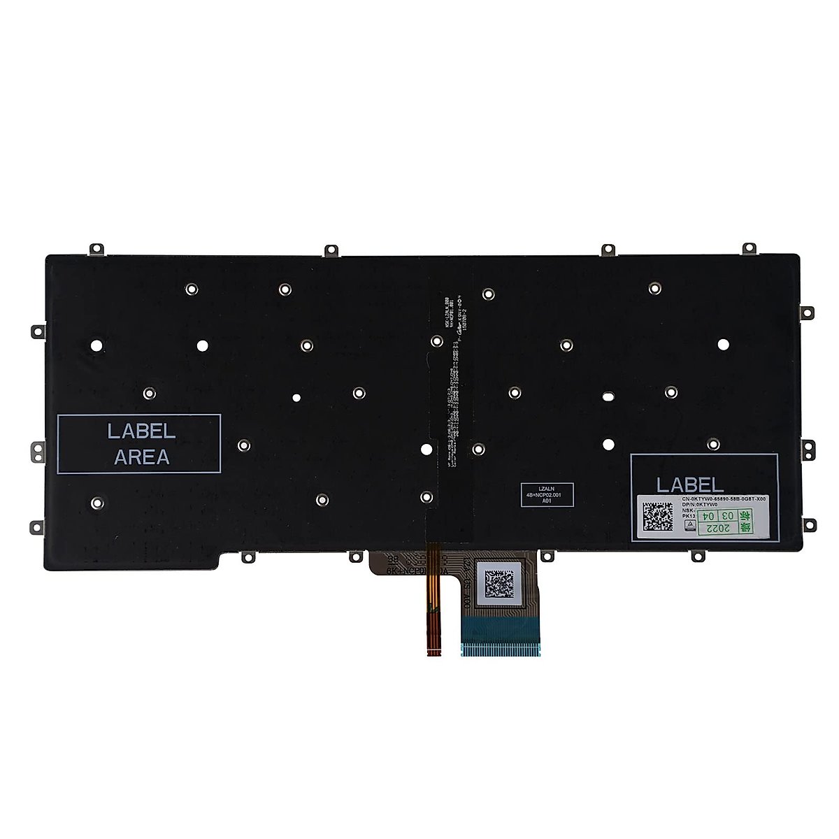 SUNMALL Replacement Keyboard Compatible with Dell Latitude 13 7370 E7370 with Backlit Latop Keyboard