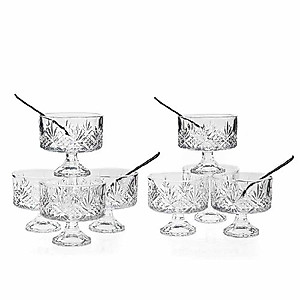 Godinger Glass Dublin Tasters Trifle 16 Pc Set