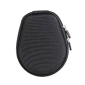 Hermitshell Hard Case for AfterShokz Trekz Air/AfterShokz Aeropex/Titanium Mini/Shokz OpenRun Pro Open Ear Wireless Bone Conduction Headphones AS650 / AS800 (Black) (Only Case)