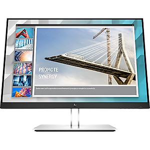HP E24i G4 24" WUXGA LED LCD Monitor - 16:10 - Black, Silver