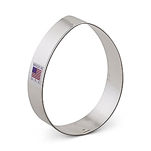 Easter Egg Cookie Cutter 4" Made in USA by Ann Clark