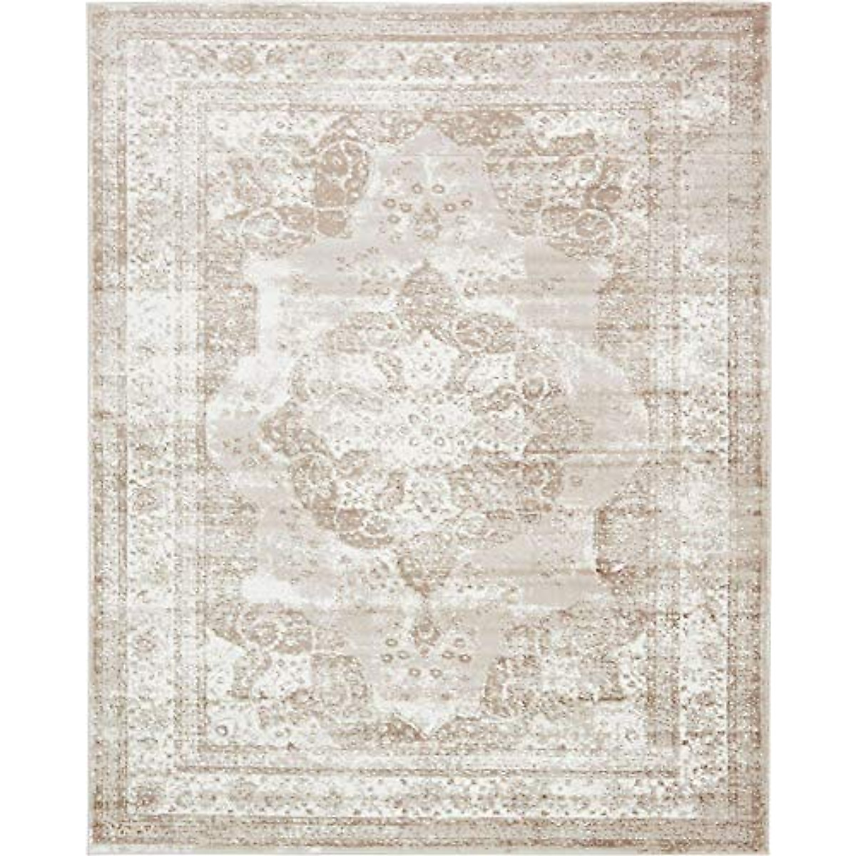 Unique Loom Sofia Collection Area Rug - Salle Garnier (8' x 10', Beige/ Ivory)