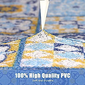 Shower Mat Non-Slip, 24x 24 Inch Square, Soft Comfort Bath Mats with Drainage Holes, PVC Loofah Massage Bathmat for Shower, Tub, Bathroom, Wet Areas, Quick Drying