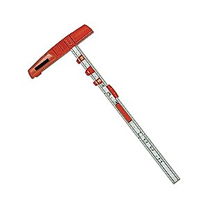 Kapro - 314 Set & Match System - Mark & Level - With Ruler, Slide & Lock Vials, T-Square Head Handle & Knife Guide - Magnetic - Aluminium - 48”