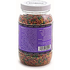 Fluker's Tortoise Diet Small Pellet Food 7oz - Includes Attached DBDPet Pro-Tip Guide