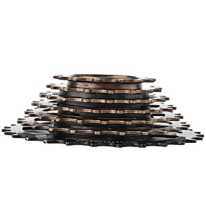 Maxmartt Cassette Flywheel, 7 Speed Bike Cassette, 14T-28T Bike Rear Multistage Flywheel,Bicycle Freewheel Cassette Sprocket 7 Speed Mountain Bike Replacement Accessory