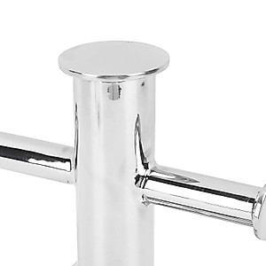 Marine Bollard, Mooring Cleat Bollard135mm Single Cross Bollard Heavy Duty Marine Grade 316 Stainless Steel for Yacht Fishing Boat