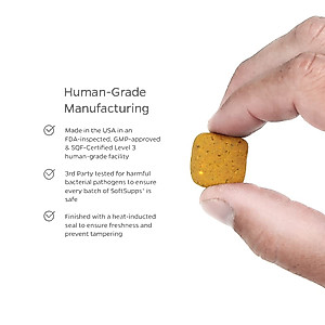 Pet Parents® Turmeric & Curcumin SoftSupps® Joint Support Supplements for Dogs w/Boswellia Serrata Extract, Coconut Oil for Dogs, & Hemp Oil for Dogs - Dog Joint Pain Relief, Dog Joint Support, 90ct