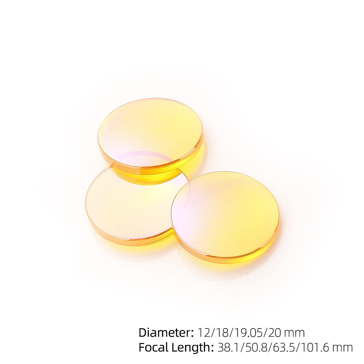 SCIENODE CO2 Laser Lens 20mm - USA CVD ZnSe Focus Lens FL 50.8mm for Laser Engraver Cutter Engraving Cutting Machine