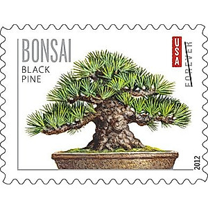 Bonsai Tree Booklet Pane of 20 x Forever Stamps Scott 4618-22