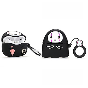 【2 Pack】 3D Case for Airpod Pro/Pro 2nd,3D Cartoon Anime Cute for Kids Girls Teens Boys,Fashion Kawaii Character Soft Case for Airpod Pro 2019/Pro 2nd 2022