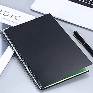 Yinuoday Smart Reusable Notebook A5 Smart Notebook Eco-Friendly Erasable Notebook Waterproof Notepad with Pen Cloth
