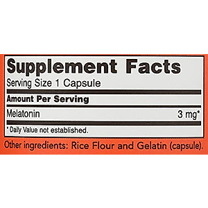 Now Foods Melatonin 3mg 180 Caps