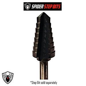 Spider Drill Shield [3/8" Core] - Perfect for Step Bits & Helps Prevents Injuries! (Part #:SSP-ACC-DRILLSHIELD-038) Security ($29.96 MSRP)