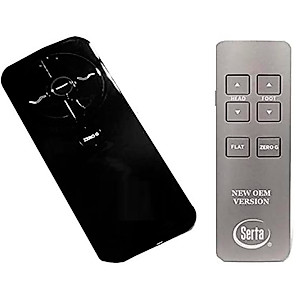 Replacement Remote Compatible with Ease 1.0 2.0 3.0 or 4.0 Sealy (New Gen Grey Version) for Adjustable Beds