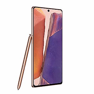 Samsung Galaxy Note 20 5G Factory Unlocked Android Cell Phone, US Version, 128GB of Storage, Mobile Gaming Smartphone, Long-Lasting Battery, Mystic Bronze, SM-N981UZNAXAA
