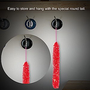 VBESTLIFE Practical Flute Cleaning Brush, Red Nylon Practical Flute Cleaning Swab Brush Cleaner Music Instrument Parts