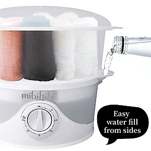 Personal Household Use Moist Towels Steamer and Warmers - Holds 15 Moist Towels, Ready in 10-15 Mins, 60 Mins Auto Off Timer, Power Indicator Light. Facials | Pedicures | Manicures. 800 Watts