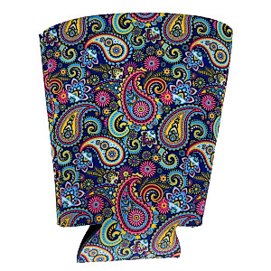 Paisley Pattern Pint Glass Coolie (2 Pack)