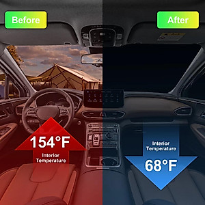 YINOK SUV Car Cover (191-207 inches) - Universal Fit, Waterproof, Dupont Oxford, All Weather, Hail Protector, Sun Protection, Door Zipper