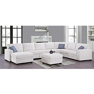 Legend Vansen 9PCS Corduroy Flexible Combination Sectional Sofa Couch