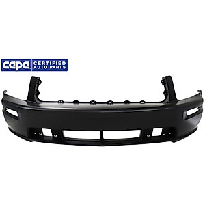 Evan Fischer Front Bumper Cover Compatible with 2005-2009 Ford Mustang Primed CAPA Certified - FO1000575C