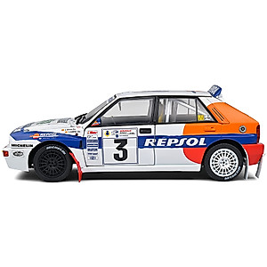Lancia Delta HF Integrale #3 "Acropolis Rally (1993) "Competition Series 1/18 Diecast Model Car by Solido S1807802