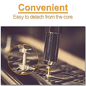 KURUI Pop Rivets Assortment Kit, 190PCs Aluminum Rivets Set in 8 Sizes 1/8*1/4", 1/8*5/16", 1/8*3/8", 1/8*1/2", 3/16*1/4", 3/16*5/16", 3/16*1/2", 3/16*5/8", Blind Rivets for Metal with Organizer