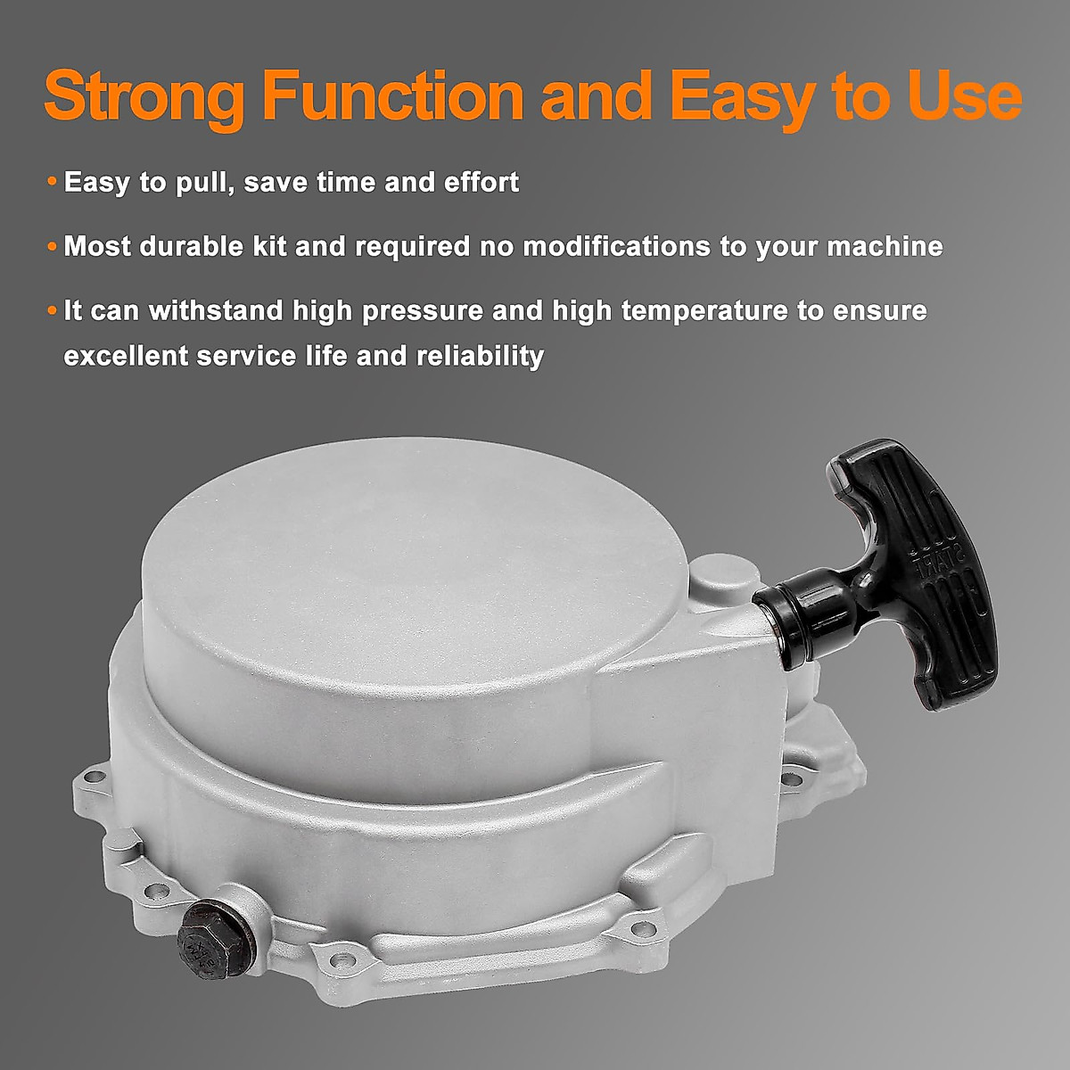 Recoil Pull Starter Case Assembly Compatible with Polaris Sportsman Magnum Replace# 3090085