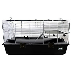 Zanzibar Cage - Durable Spacious Pet Habitat - Hedgehogs, Guinea Pigs, Small Rabbits, Syrian Hamsters, Degus, Tortoises, Lizards and Other Small Pets