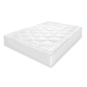 SensorPEDIC CoolFusion Mattress pad, Full, White