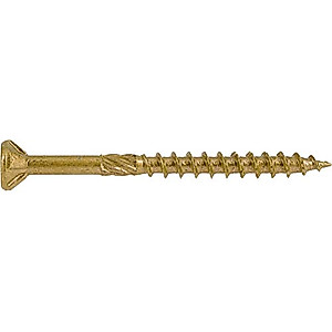 Power Pro 967775 Wood Screws, #8 x 2", Premium Outdoor Deck Screws, Rust Resistant, Epoxy Coated Bronze, 3000pcs Box