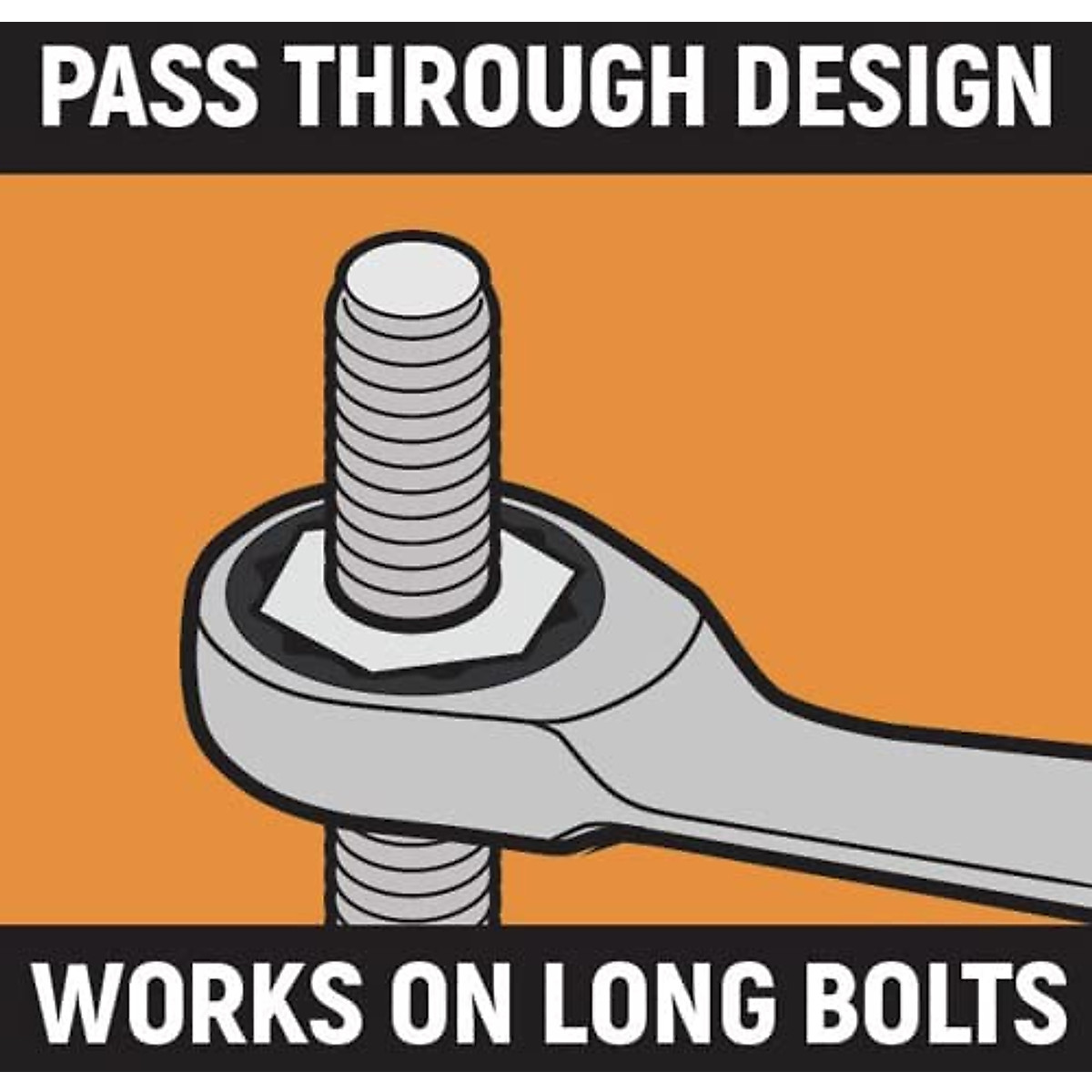 GEARWRENCH 12 Pt. Reversible Ratcheting Combination Wrench, 10mm - 9610N
