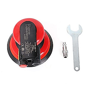 Shop Pneumatic Sander 5",3/16" Da Sander,Air Powered Random Orbit Sander for Auto body Automotive,Wood Working