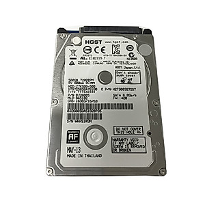 HGST Travelstar 2.5-Inch 500GB 7200RPM SATA III 32MB Cache SATA 6Gbps Internal Bare or OEM Drives (HTS725050B7E630)