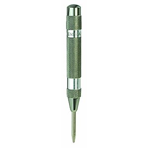 General Tools Automatic Center Punch #89 with Adjustable Stroke, Stainless Steel