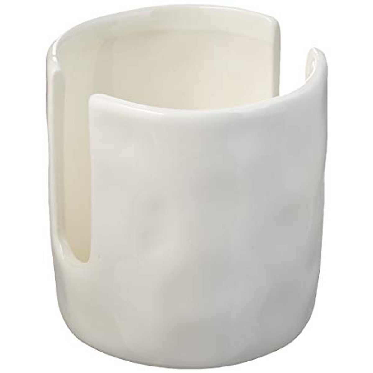 Mud Pie Kitchen Dish Sponge Holder Caddy, Off White