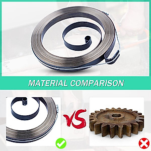 Adefol Starter Spring for Craftsman Poulan PP033 PP133 PP330 PP333 PPB335 P3314 P3416 Chainsaw