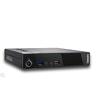 Lenovo ThinkCentre M83 Tiny Business Desktop PC, Intel Core i3 4130T 2.9 GHz, 4G DDR3, 500G, WiFi, BT, VGA, DP, Windows 10 64 Bit-Multi-Language Supports English/Spanish/French(Renewed)