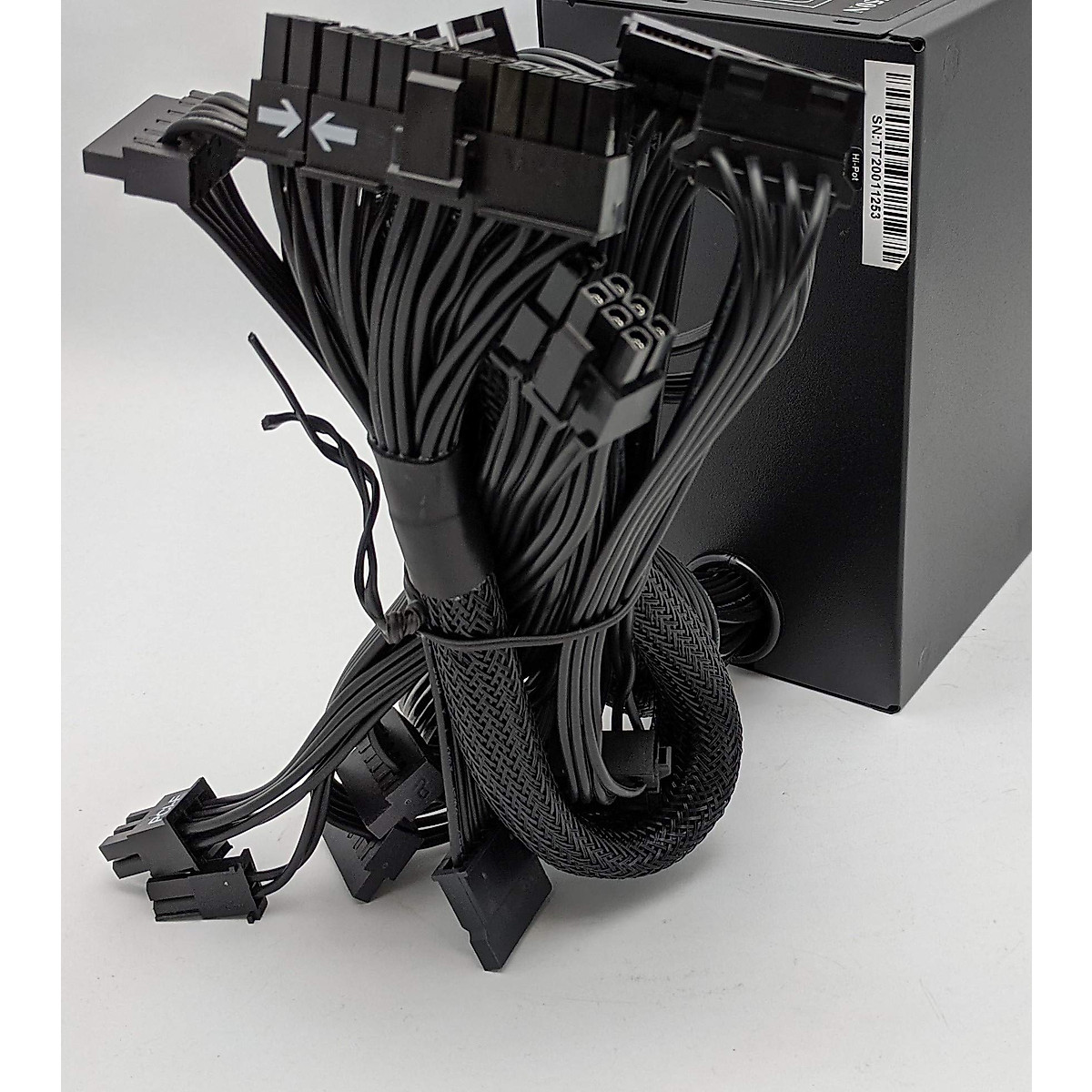 SHARK TECHNOLOGY® ATX-1000-LED Silent 1000W 120mm Blue LED Fan Active PFC Dual PCI-E Gaming PC ATX Power Supply