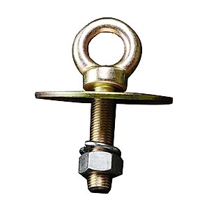 RaceQuip Harness Mounting Hardware 7/16-20 Long Eye Bolt Kit with Washer and Nut 1 7/8" Long Shank Forged 700060